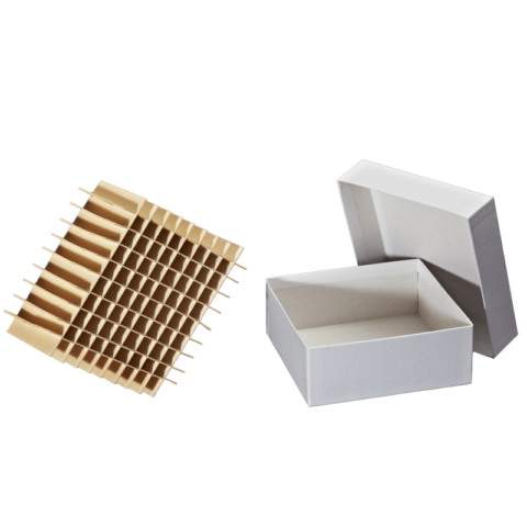 Gefache / Rastereinsätze POLY-KARTON GMBH Kartonagen